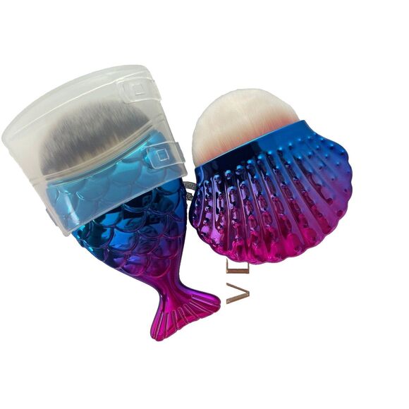 HSN | Makeup | Mystic Chubby Mermaid Seashell Brush Set | Poshmark